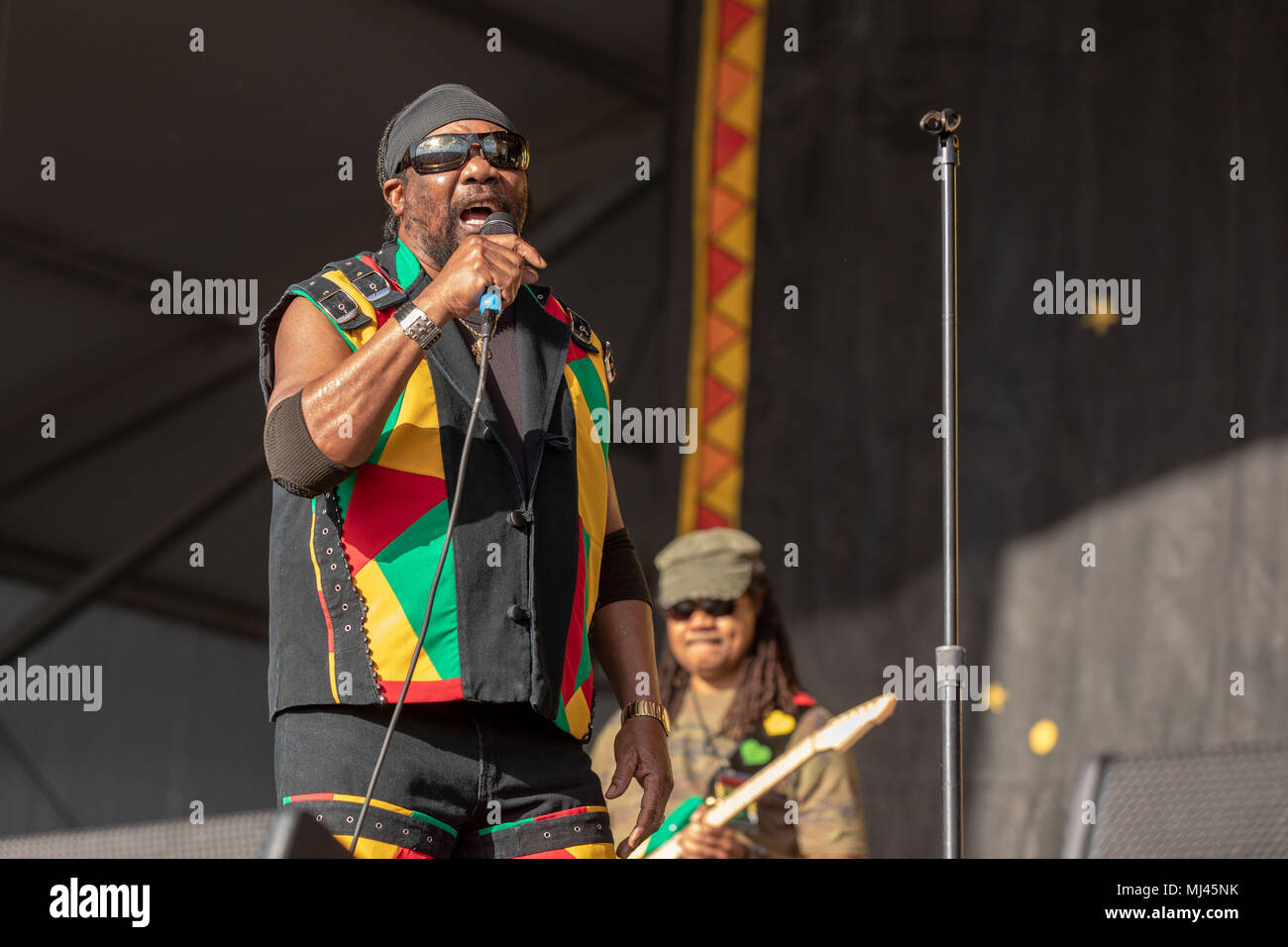 New Orleans, Louisiana, USA. 3rd May, 2018. FREDERICK 'TOOTS' HIBBERT ...