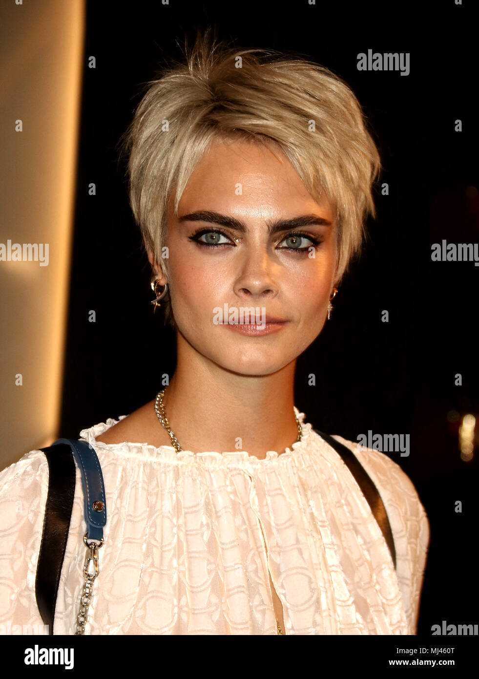 New York City, New York, USA. 3rd May, 2018. Model CARA DELEVINGNE ...