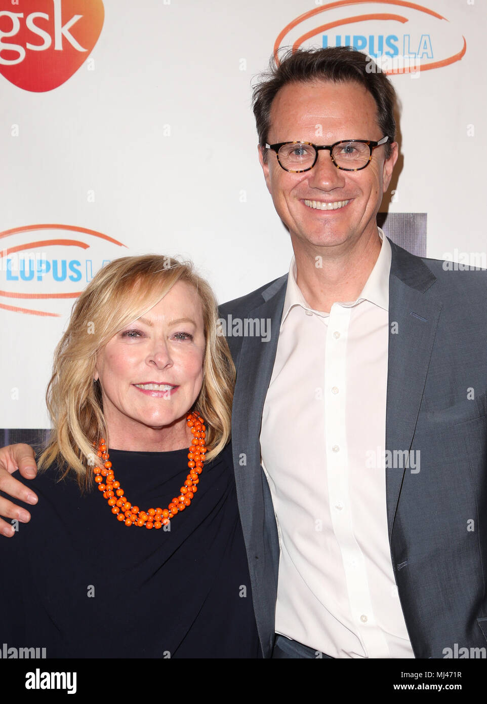 Beverly Hills, Ca. 3rd May, 2018. Nancy Utley, Peter Rice, at the 2018 ...