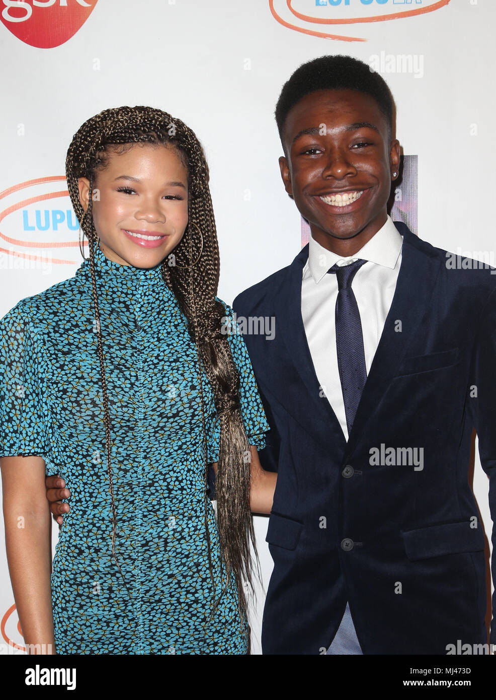 Beverly Hills, Ca. 3rd May, 2018. Storm Reid, Niles Fitch, at the 2018 ...