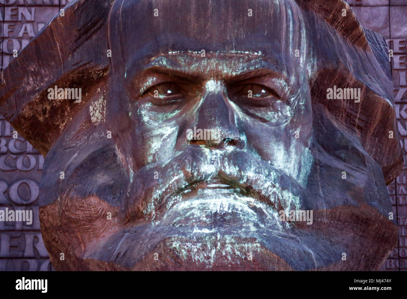 03 May 2018, Germany, Chemnitz: With the help of light and sound ...