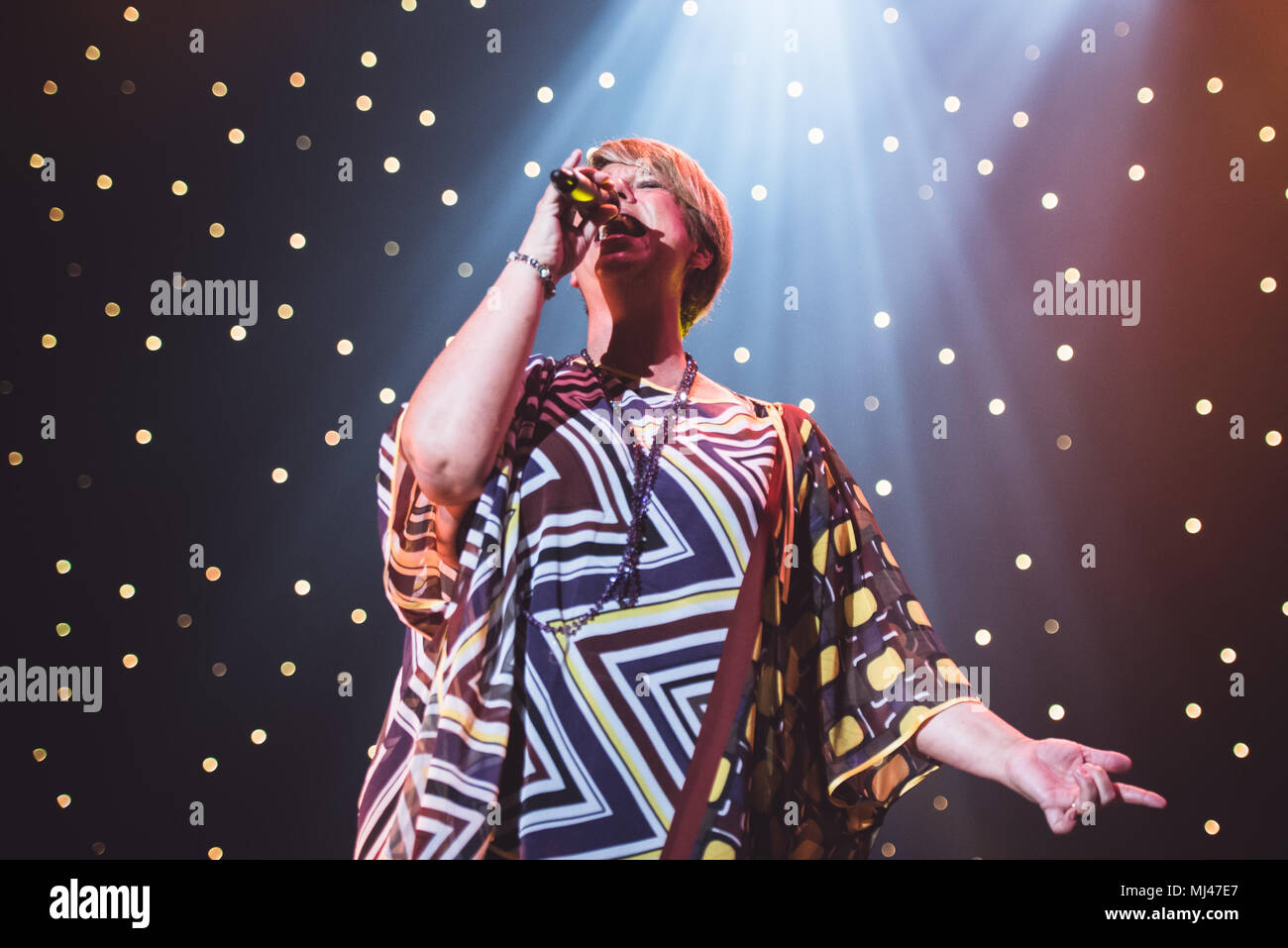 Turin, Italy, 2018 May 3rd: The Italian comic rock band Elio e Le ...