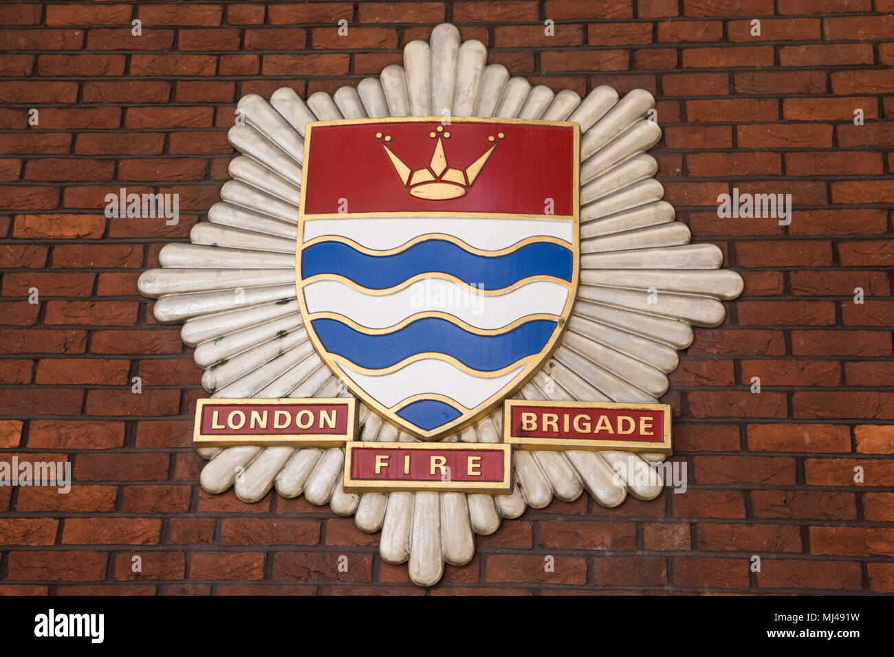 Fire brigade badge hi-res stock photography and images - Alamy
