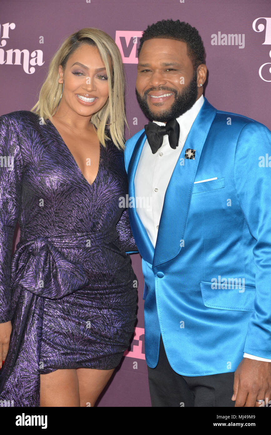 Los Angeles, Ca, USA. 03rd May, 2018. La La Anthony, Anthony Anderson ...