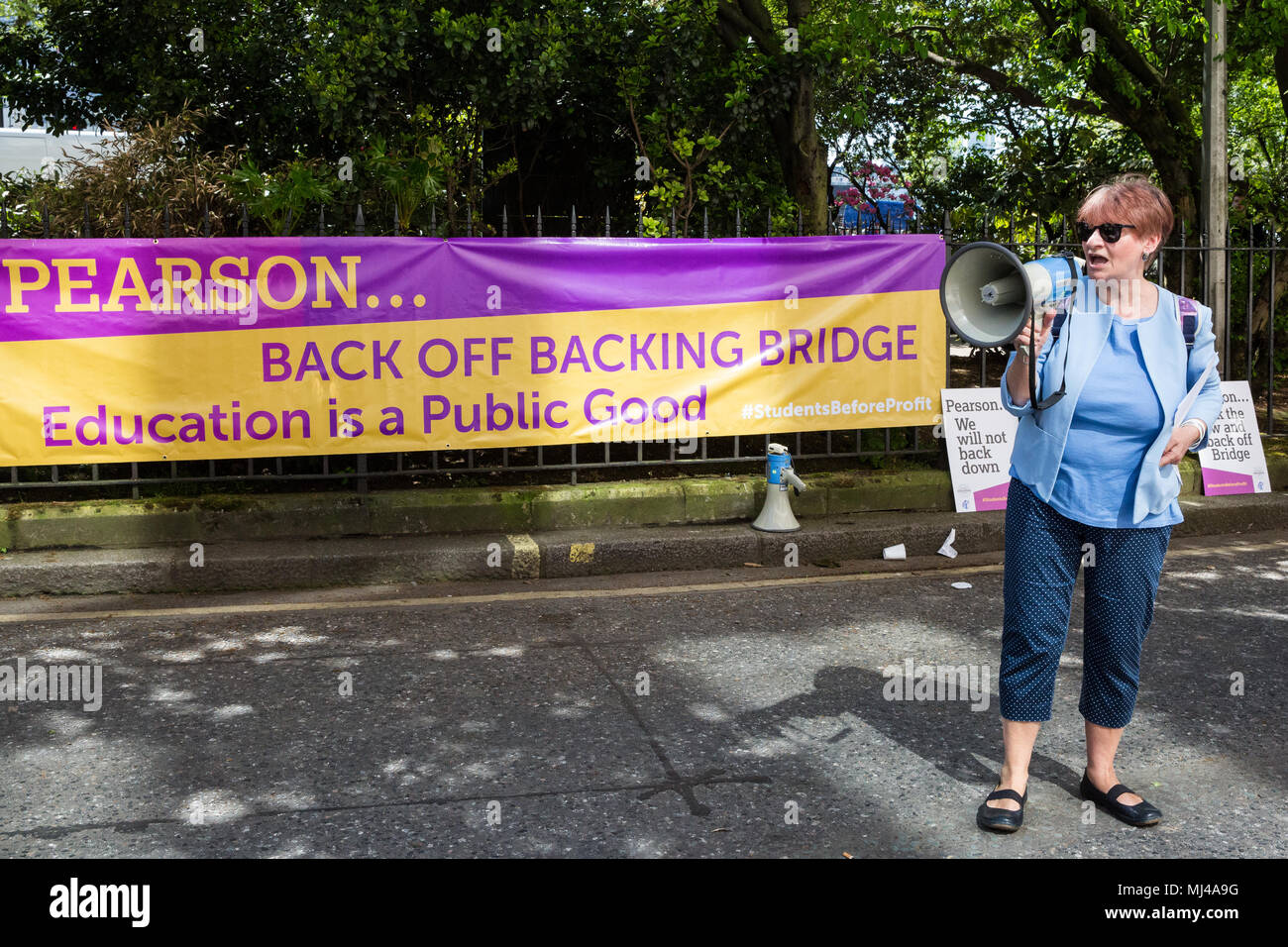 London, UK. 4th May, 2018. Christine Blower, President of the European ...