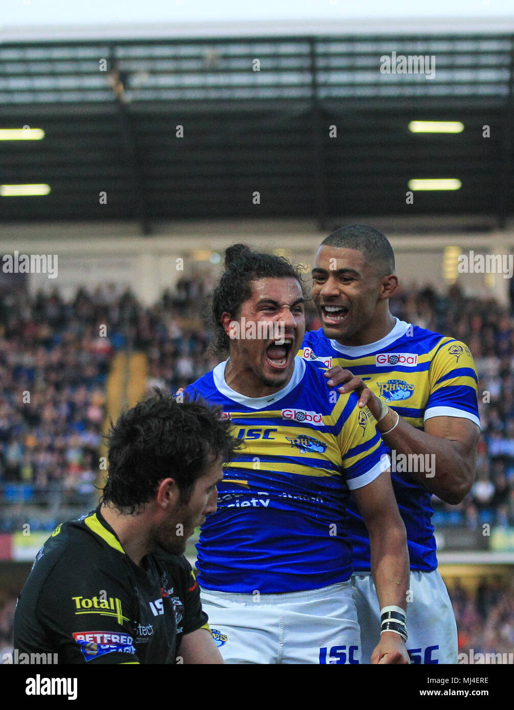 Leeds, UK. 4th May 2018, Emerald Headingley Stadium, Leeds, England ...