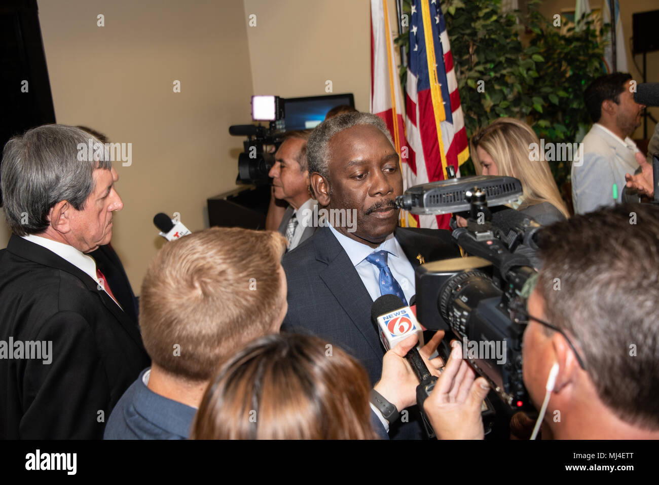 Orlando, Fl, USA. 04 May, 2018. Orange County Florida Mayoral Candidate ...
