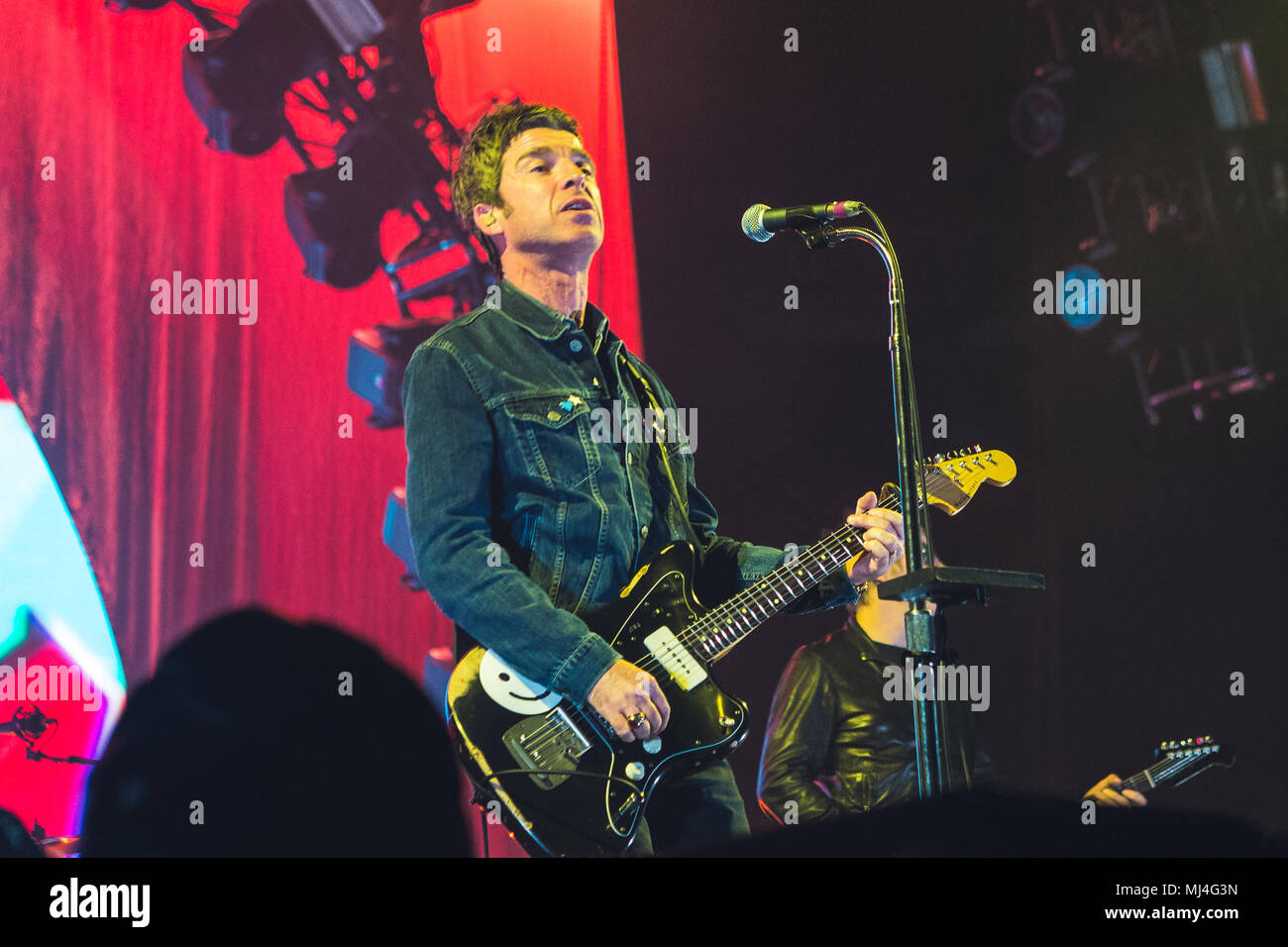 May 4, 2018 - Noel Gallagher's High Flying Birds performing at the ...