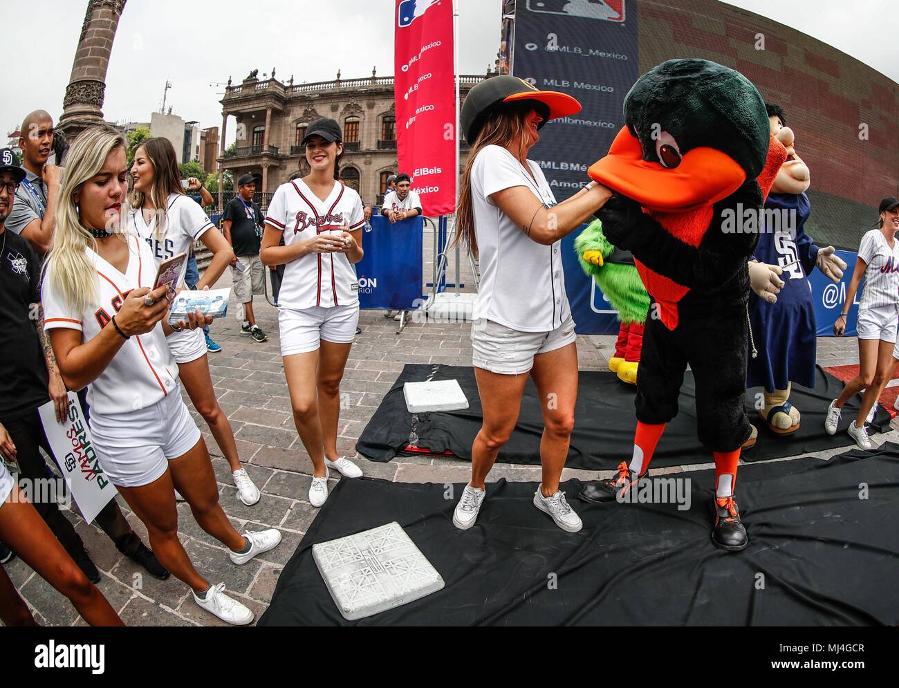 Monterry, Mexico. 4th May, 2018. Aspects of the Fan fest of the Major ...