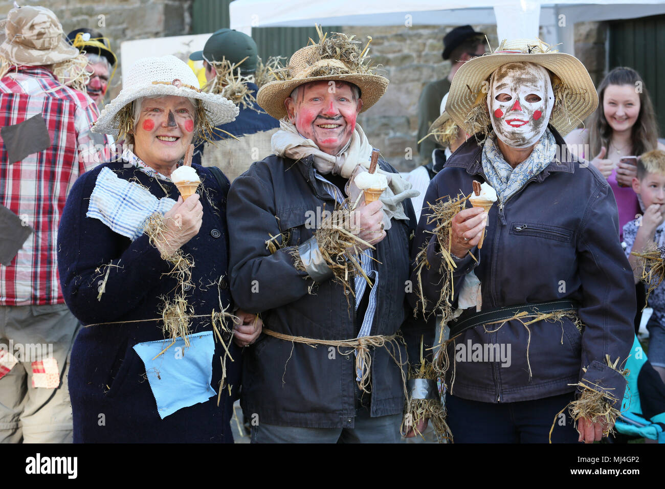 Three children at hay harvest hi-res stock photography and images - Alamy
