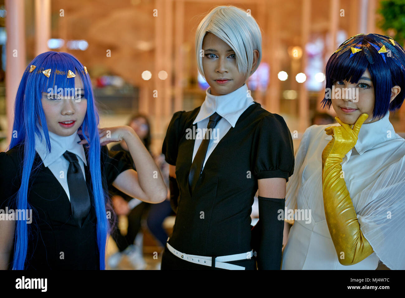 Comic Con costume Cosplay girls and . Bangkok Thailand Southeast Asia ...