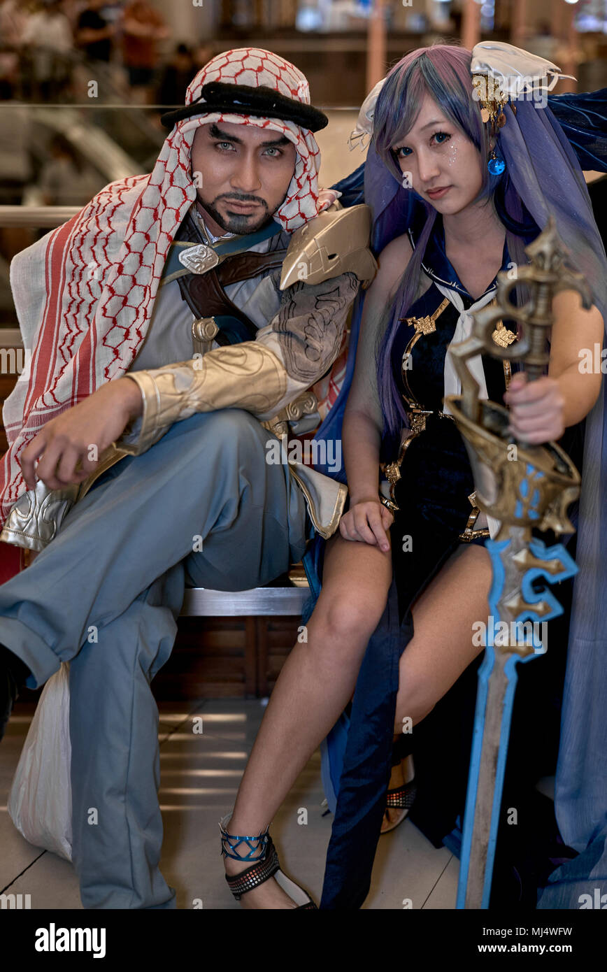 Comic Con and Cosplay costume event, Bangkok Thailand Southeast Asian ...