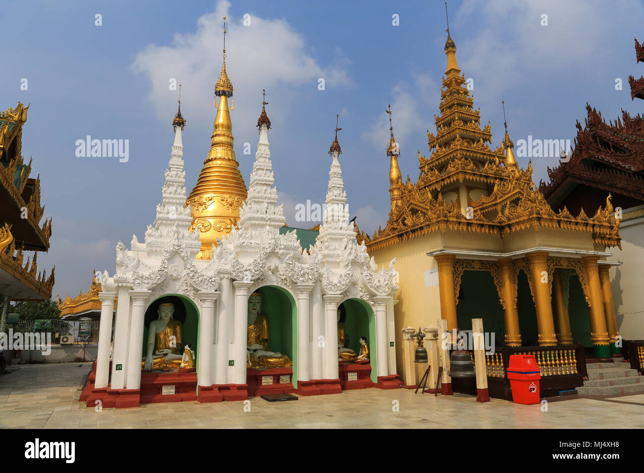 Bells at Shwedagon Pagoda, Yangon, Myanmar (Burma Stock Photo - Alamy
