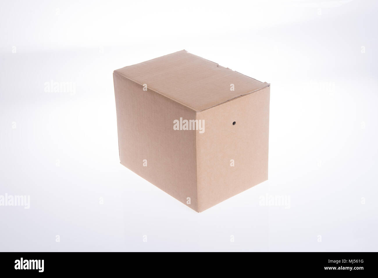 box. cardboard box on the background Stock Photo - Alamy