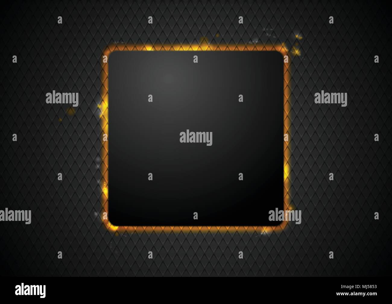 Abstract glowing fire square background. Vector design Stock Vector ...