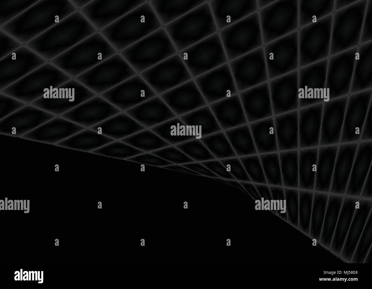 Abstract black squares tech perspective vector brochure background ...