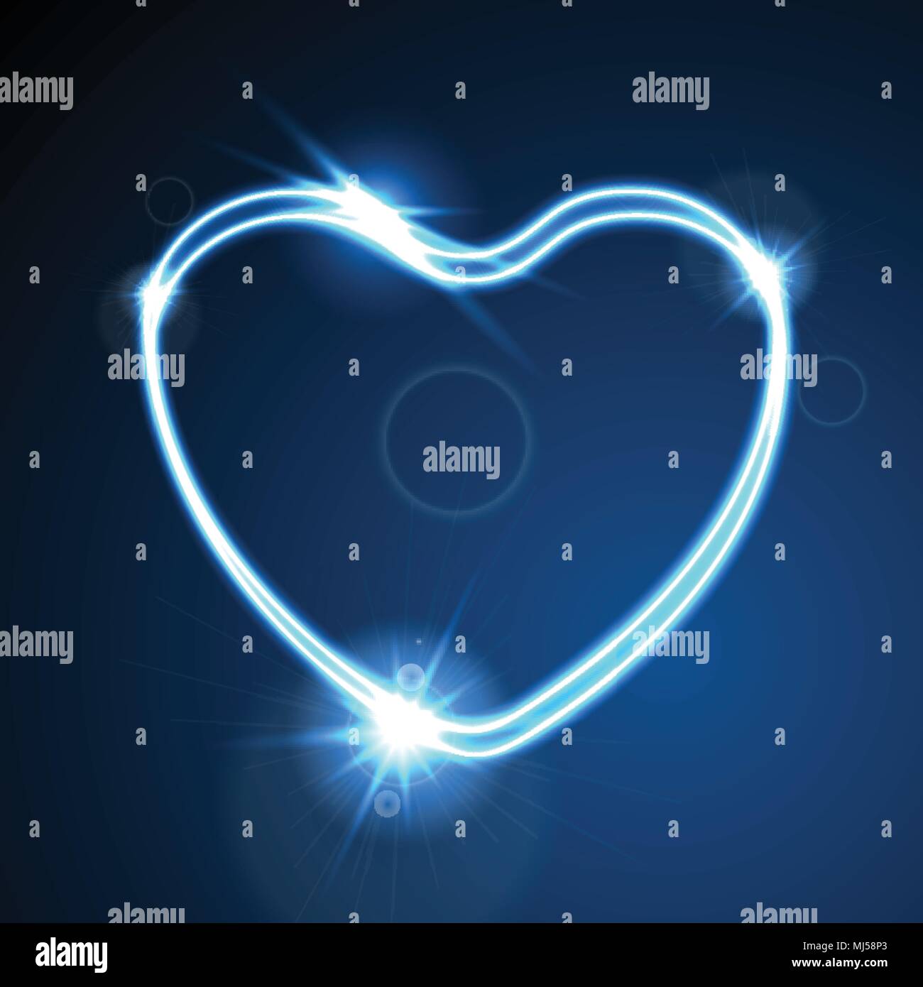 Neon effect vector vectors hi-res stock photography and images - Alamy