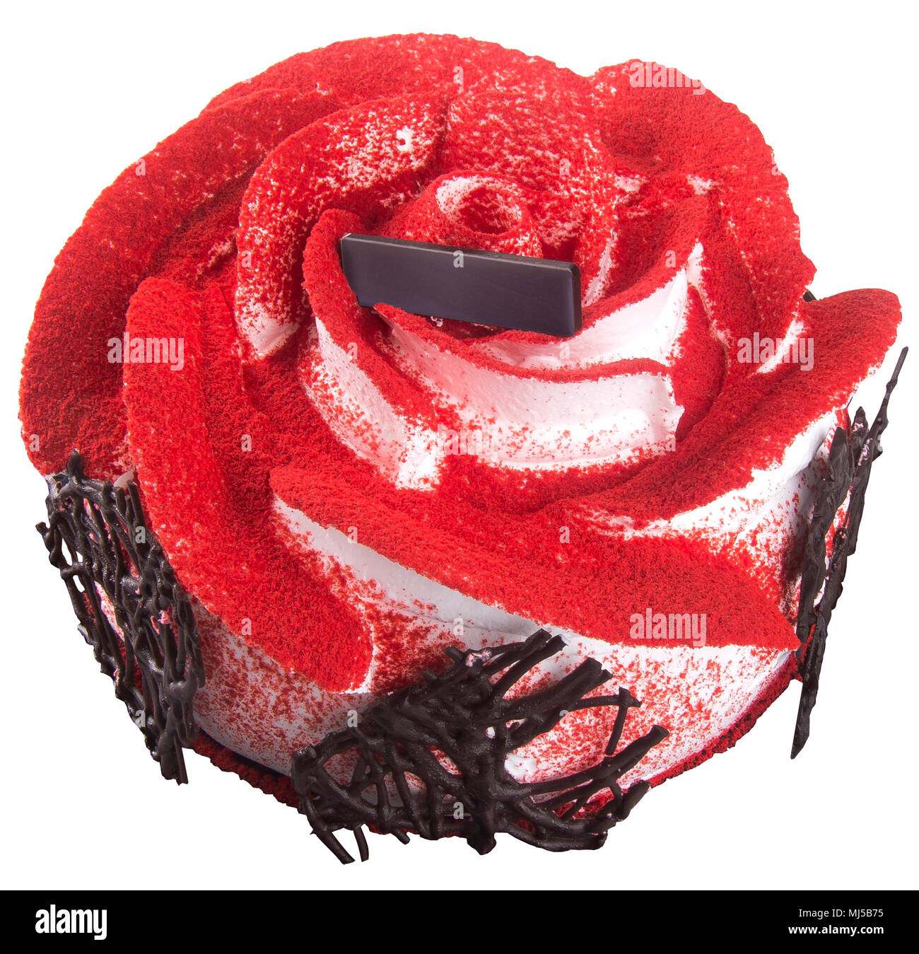 Birthday wedding cakes fruit Cut Out Stock Images & Pictures - Alamy