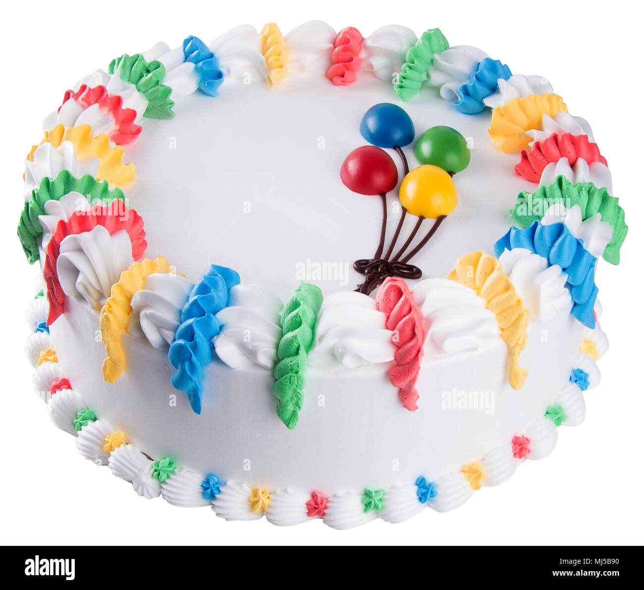 Birthday wedding cakes fruit Cut Out Stock Images & Pictures - Alamy