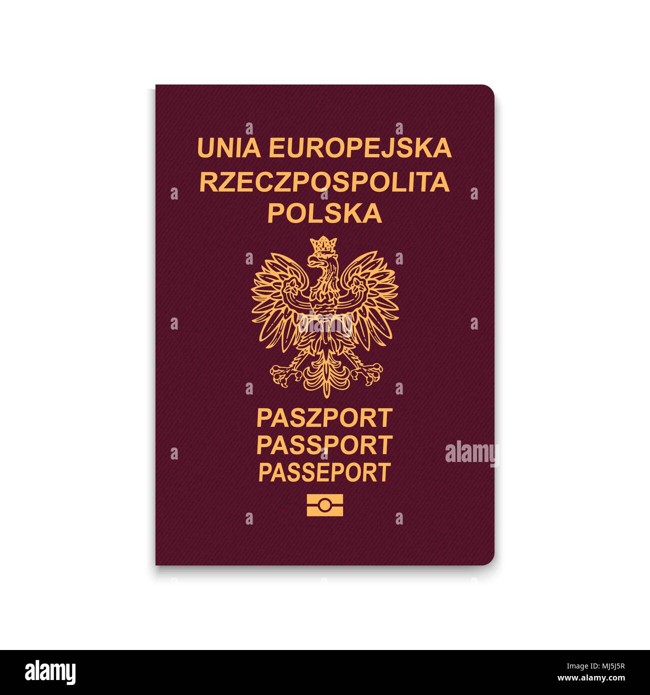 Passport of Poland. Vector illustration Stock Vector Image & Art - Alamy