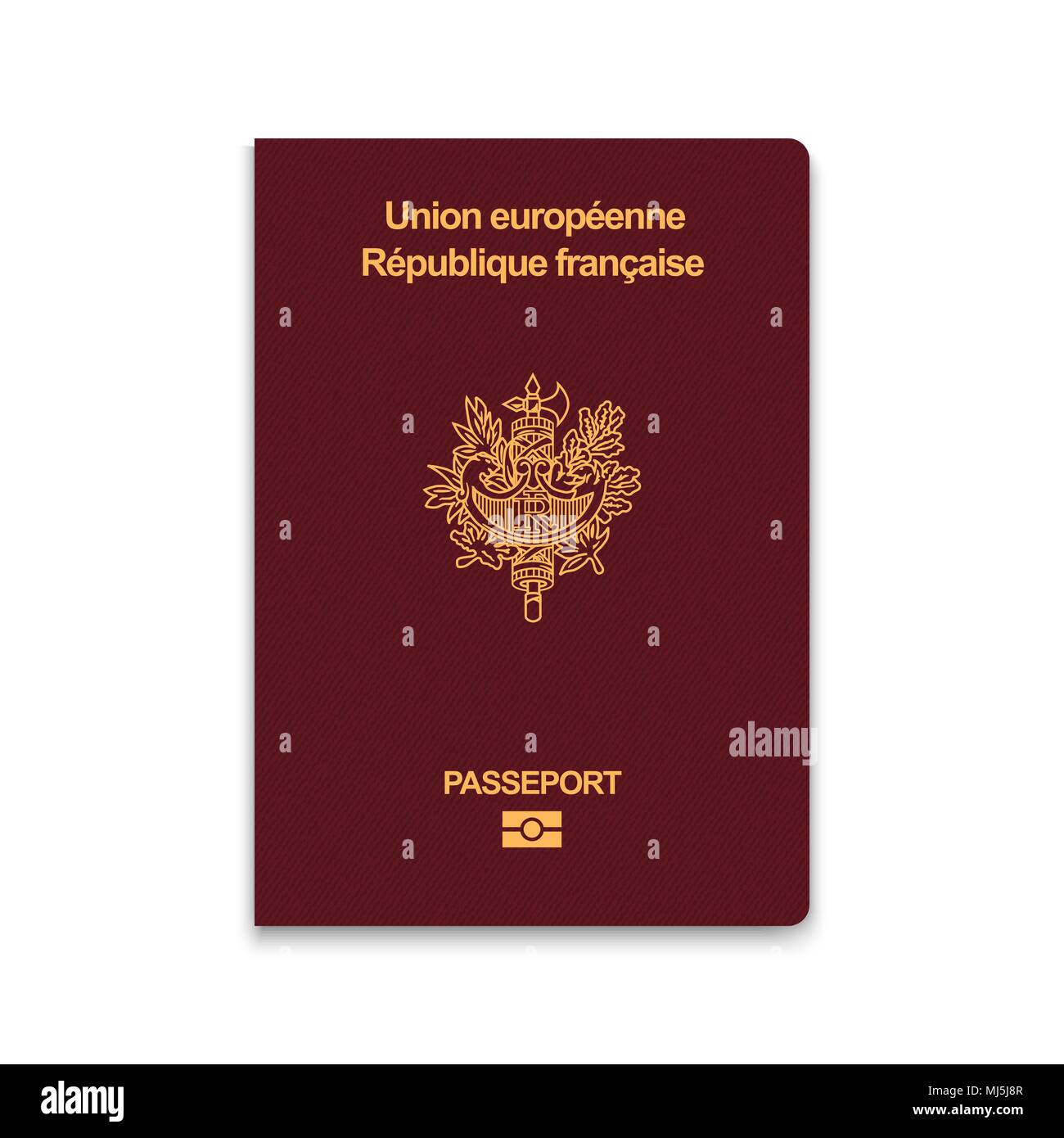 Passport of France. Vector illustration Stock Vector Image & Art - Alamy