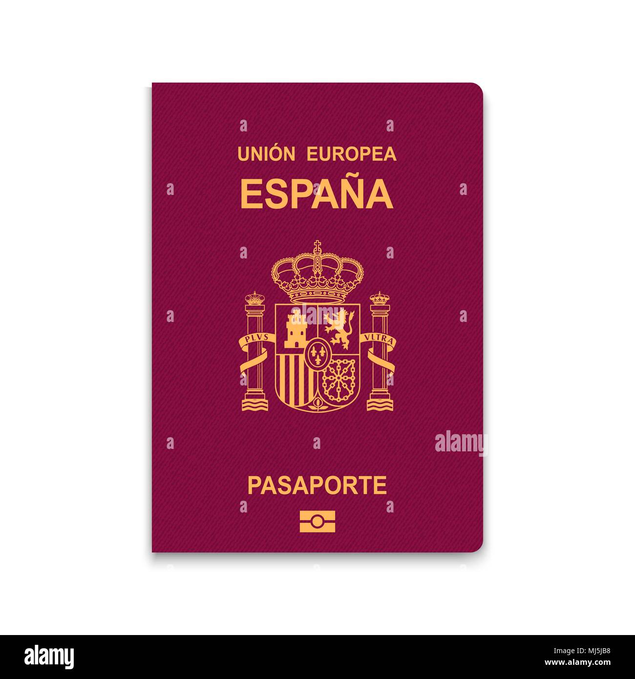 Passport of Spain. Vector illustration Stock Vector Image & Art - Alamy
