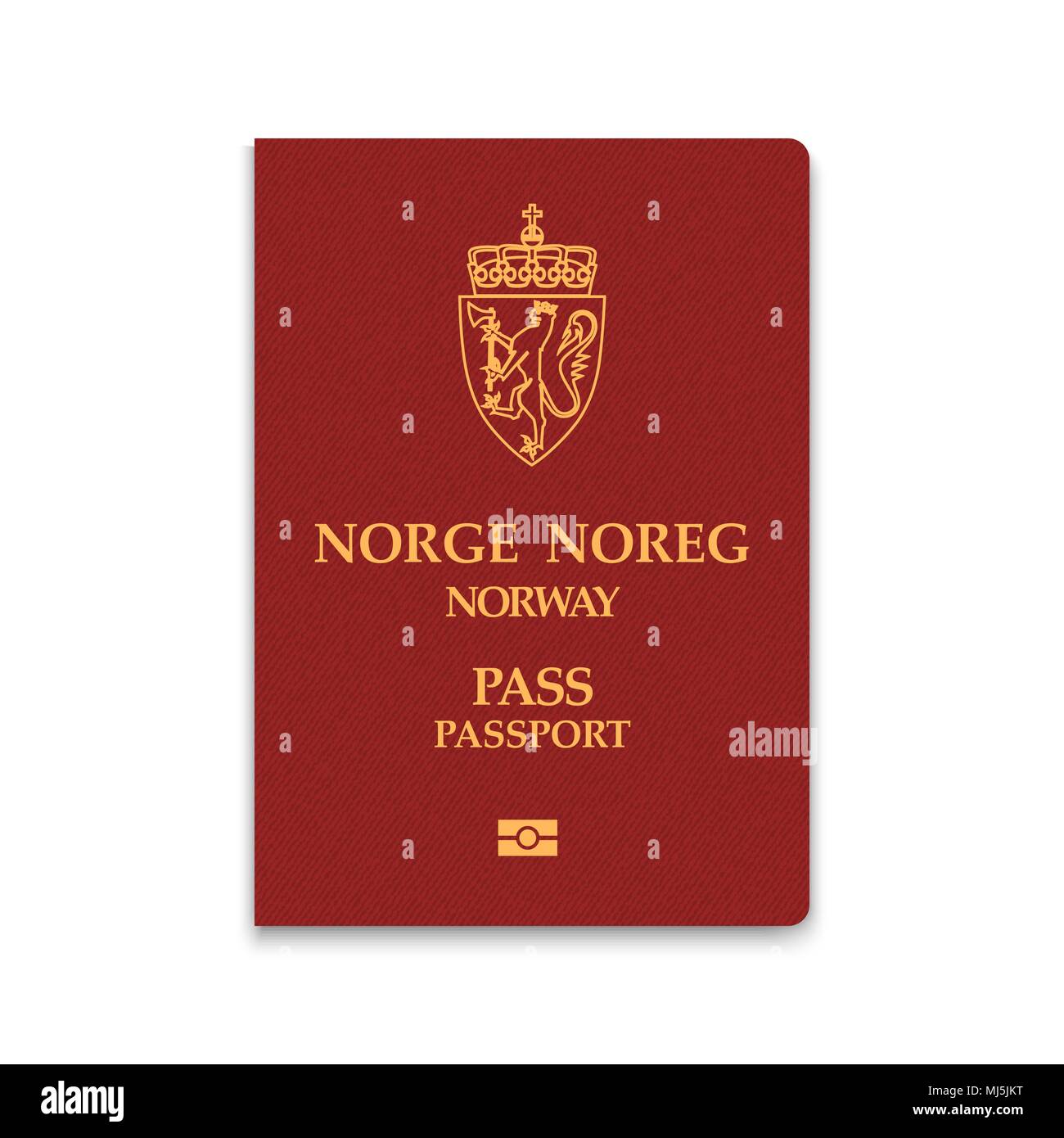 Passport of Norway. Vector illustration Stock Vector Image & Art - Alamy