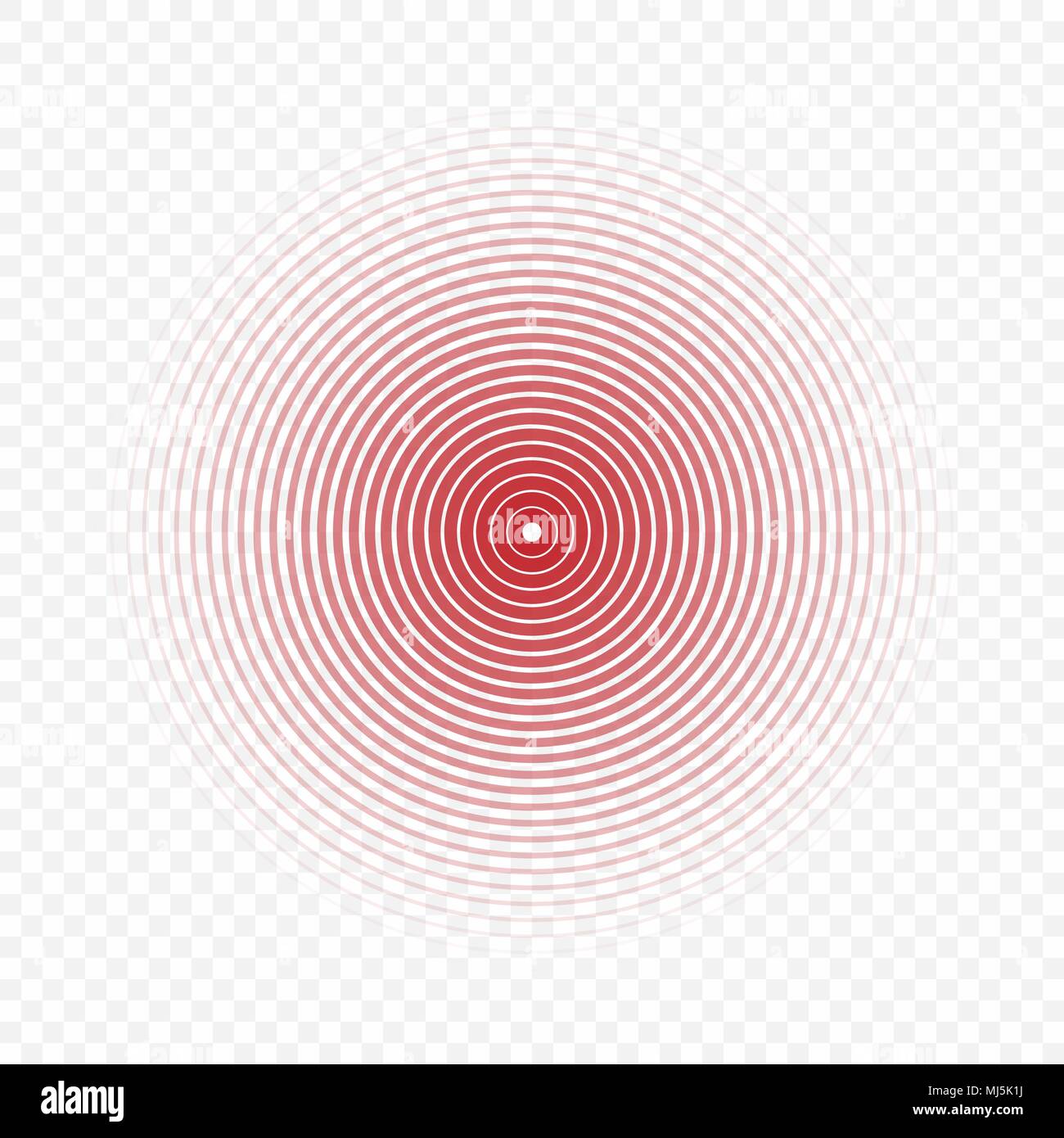 Pain circle red icon for medical design Stock Vector Image & Art - Alamy
