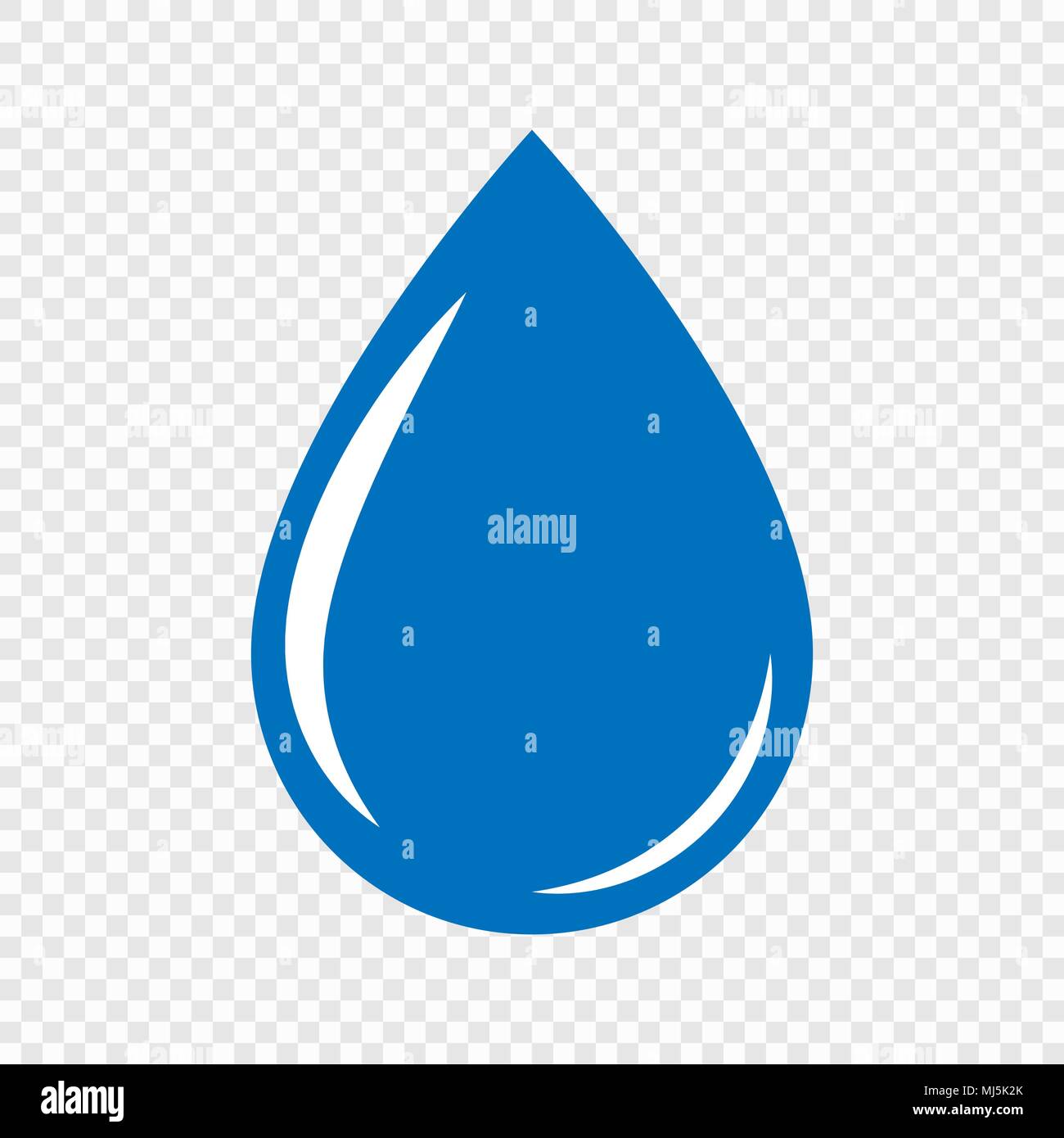 Drop icon isolated on transparent background Stock Vector Image & Art ...