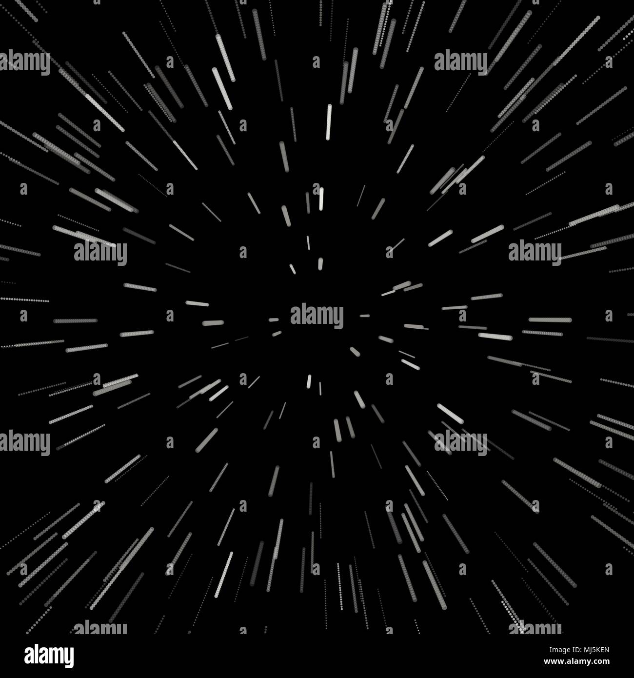 Warp stars vector abstract background. Ray galaxy, flare and light ...