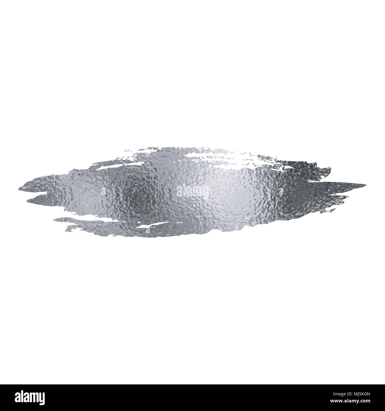 Silver metallic texture foil smooth Cut Out Stock Images & Pictures - Alamy