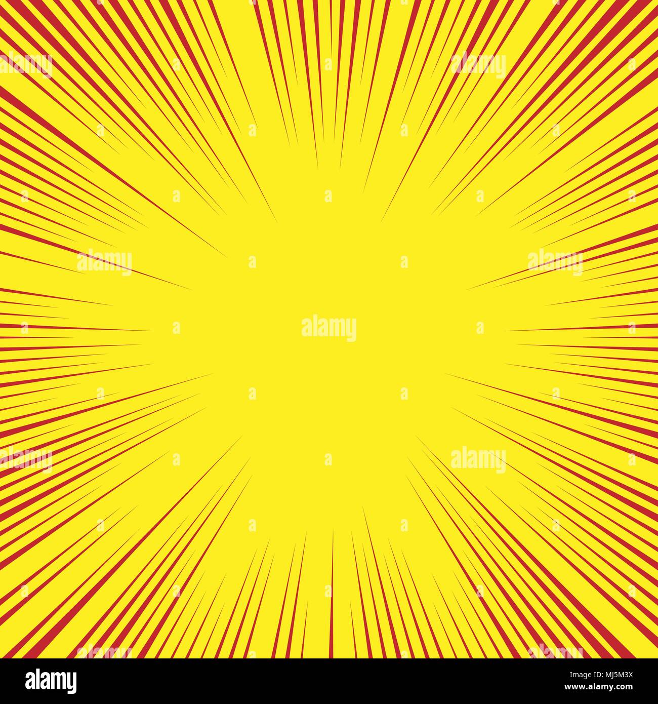 retro comic style background with sun rays Stock Vector Image & Art - Alamy