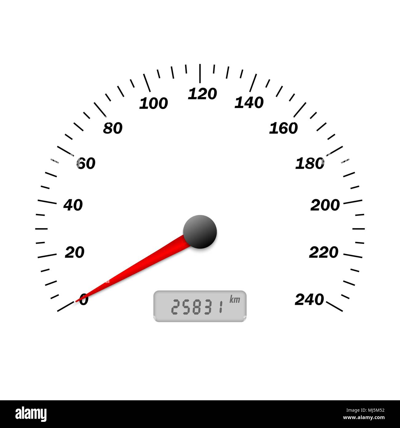 Realistic vector car speedometer interface. Dashboard panel Stock ... Realistic vector car speedometer interface. Dashboard panel Stock ...