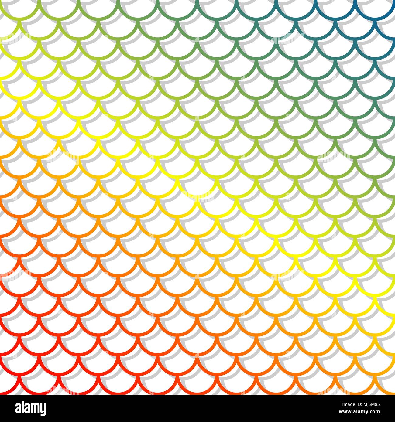 Girlish fish scale pattern. Vector illustration Stock Vector Image ...