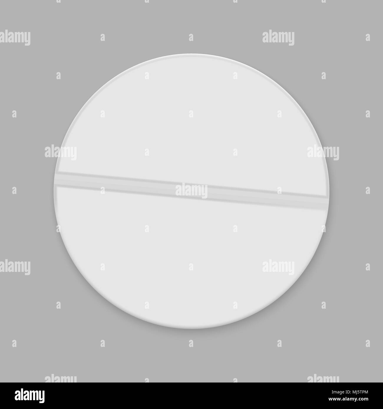 white drug pill isolated Stock Vector Image & Art - Alamy