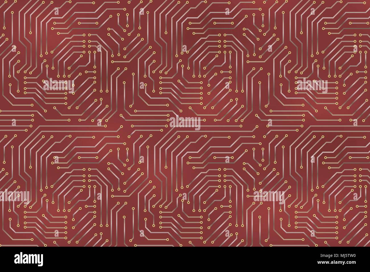 Computer motherboard background with circuit board electronic elements ...