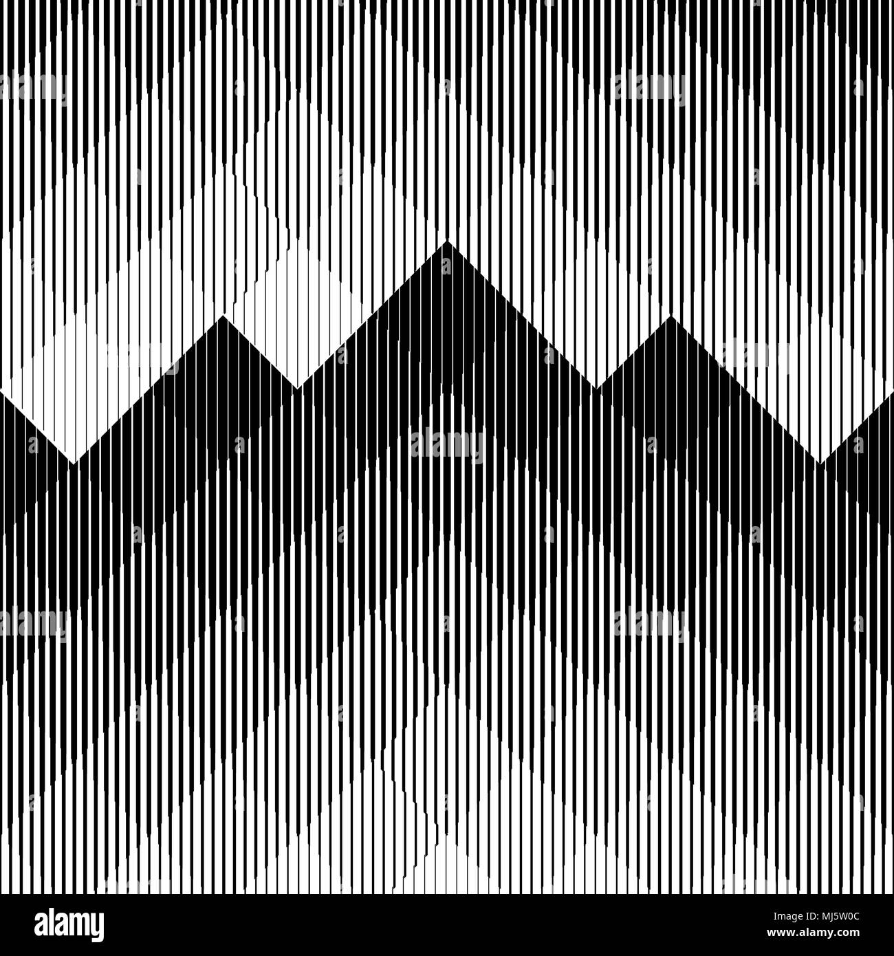 Line halftone pattern with gradient effect. Gorizontal lines. Template ...