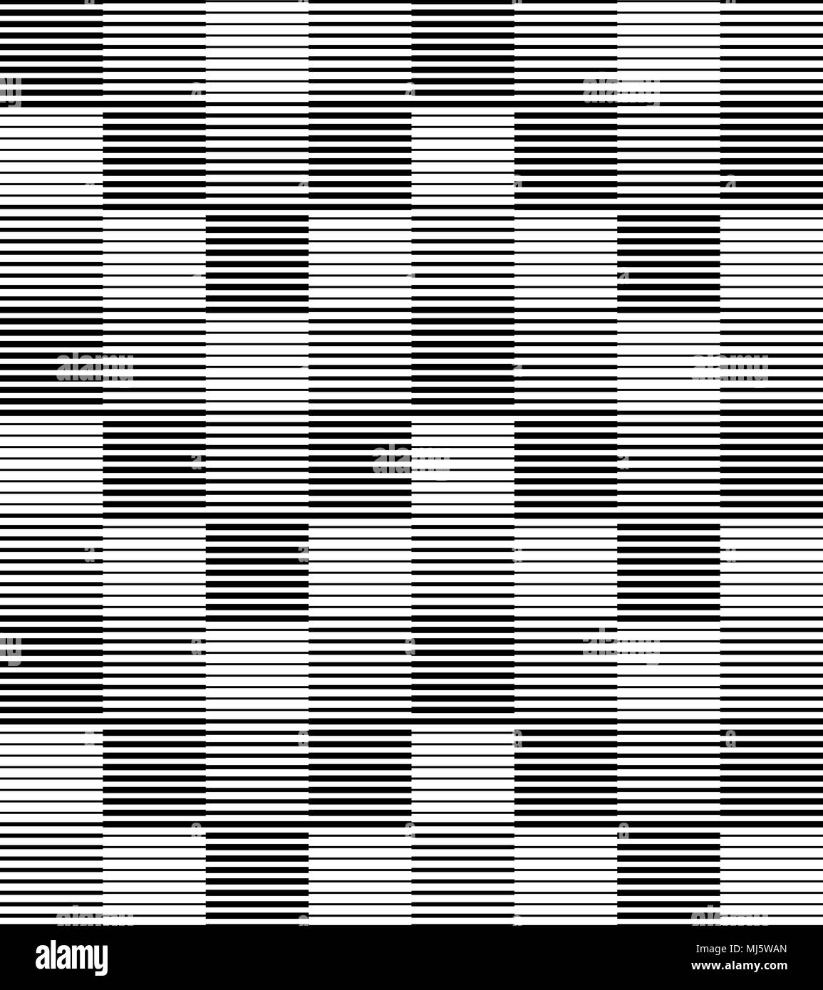 Line halftone pattern with gradient effect. Gorizontal lines. Template for backgrounds and ...