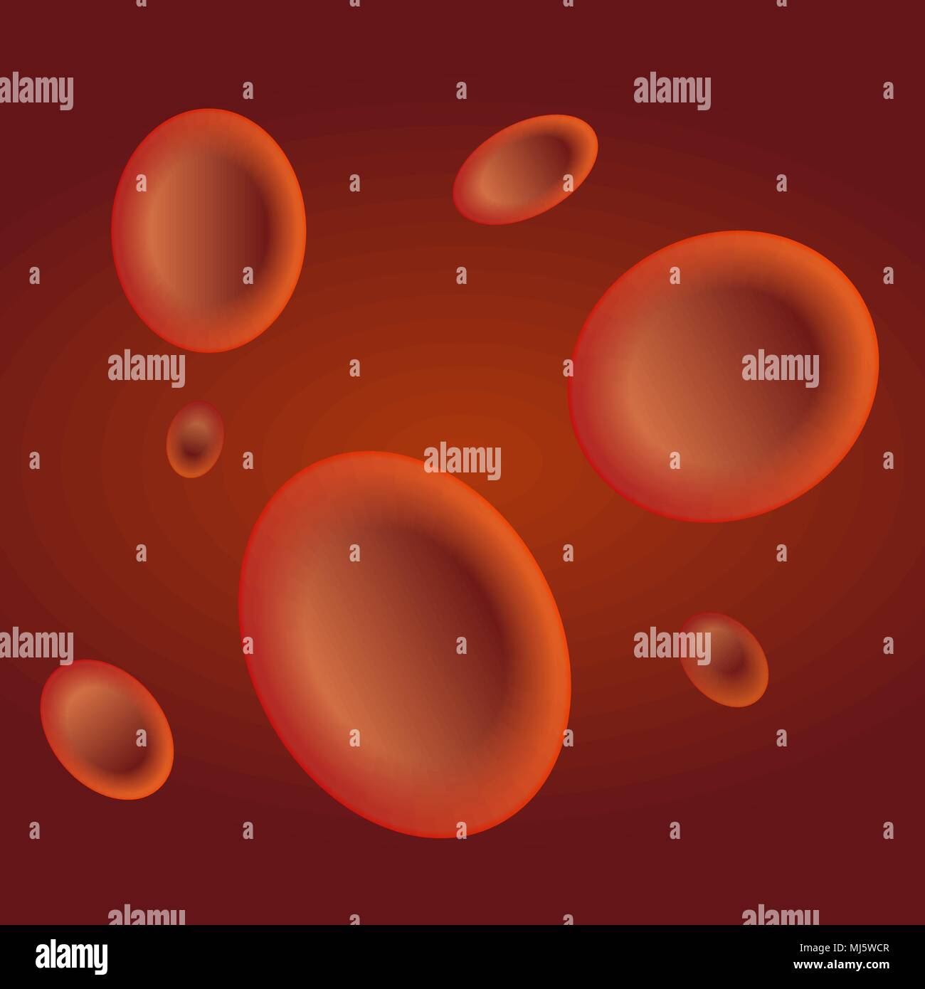 red blood cells or erythrocytes background Stock Vector Image & Art - Alamy
