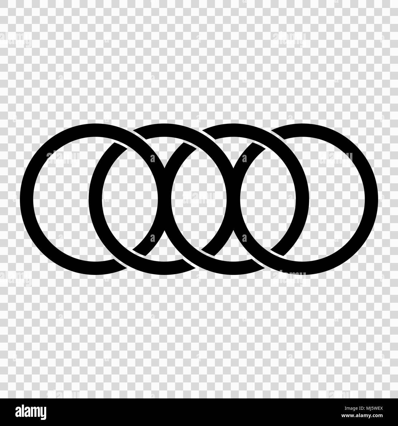 Segmented rings Stock Vector Images - Alamy