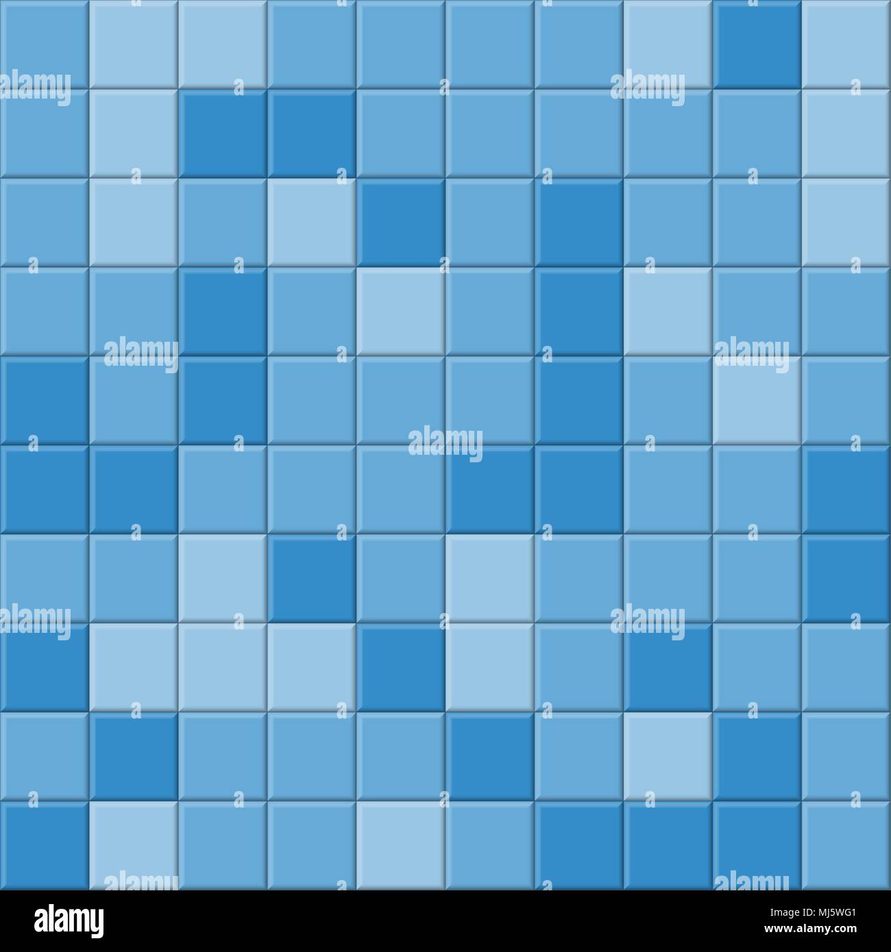 bathroom blue tile background Stock Vector Image & Art - Alamy