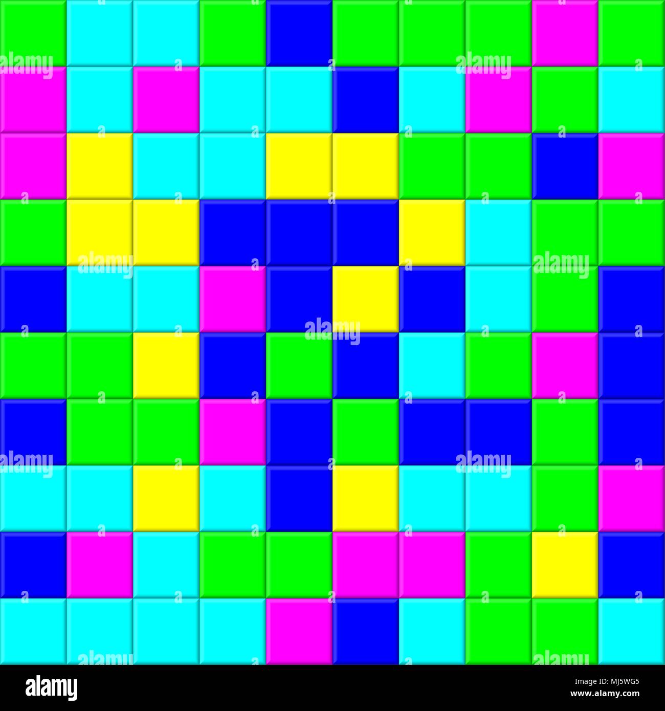 bathroom colorfull tile background Stock Vector Image & Art - Alamy