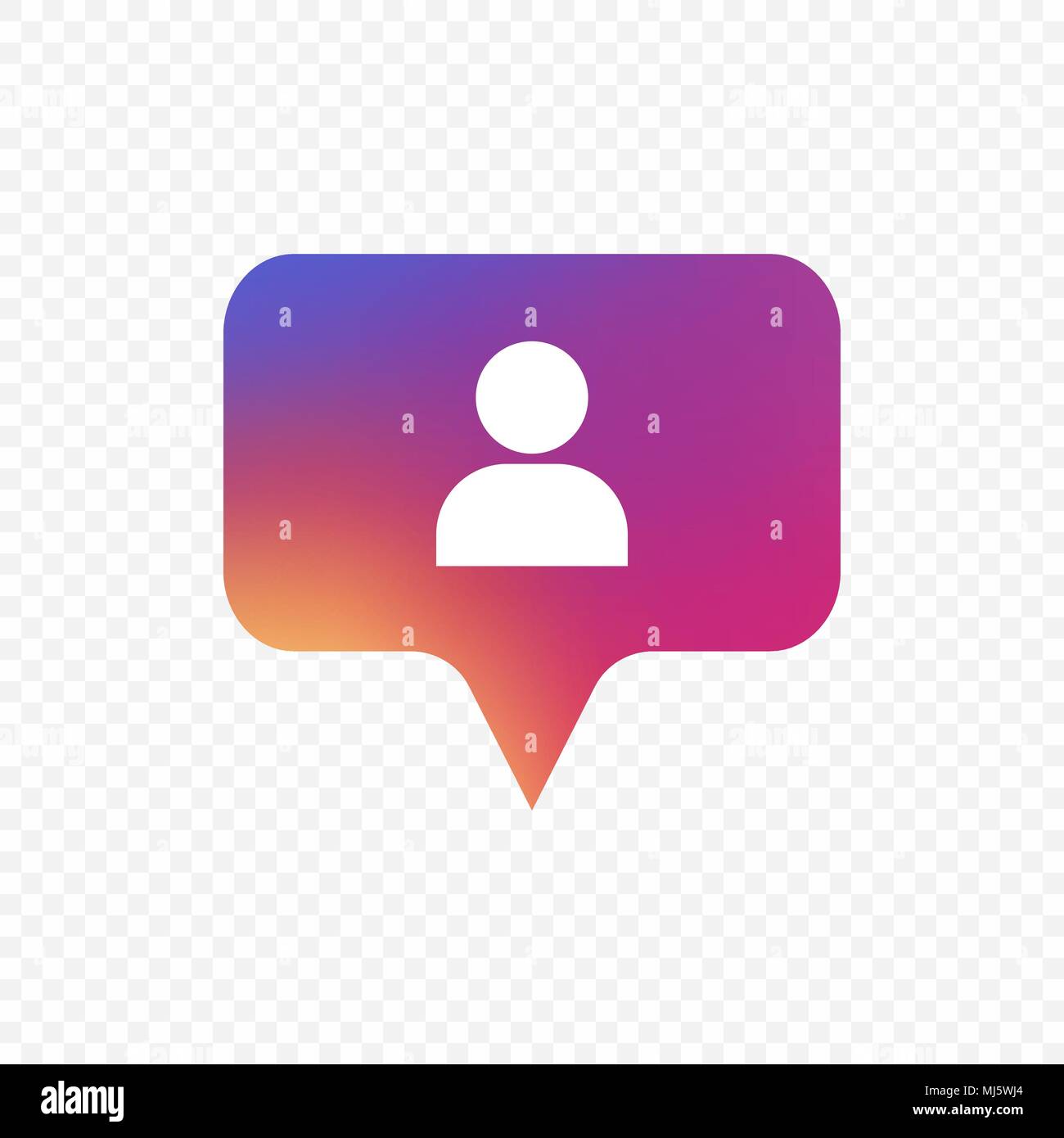 social media follower vector icon Stock Vector Image & Art - Alamy