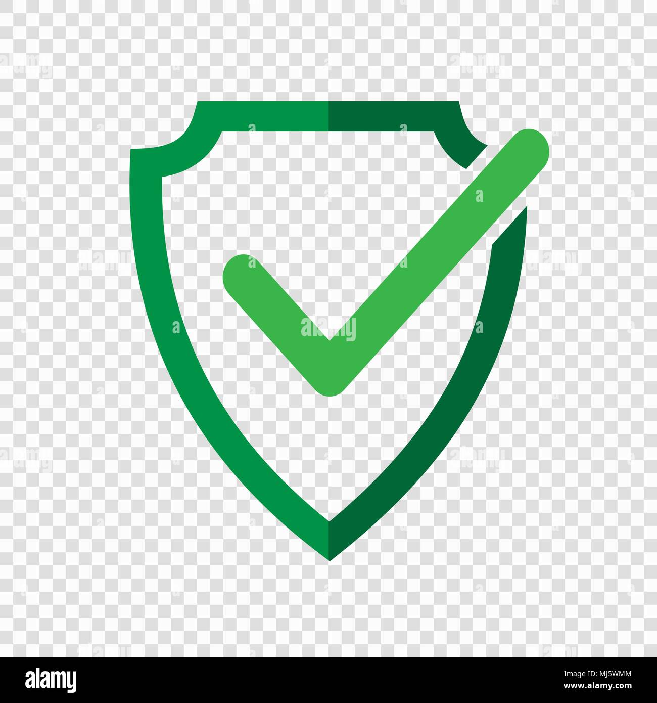 Shield check mark logo icon Stock Vector Image & Art - Alamy
