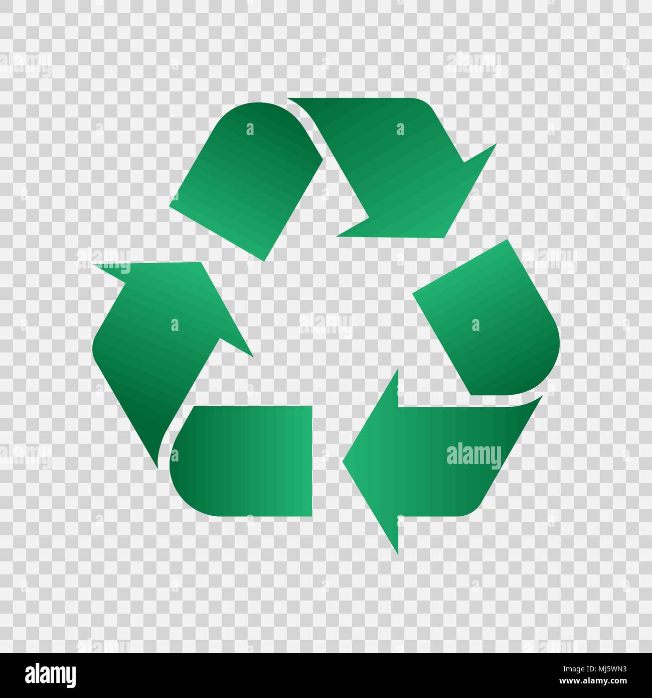 Recycle icon vector illustration Stock Vector Image & Art - Alamy