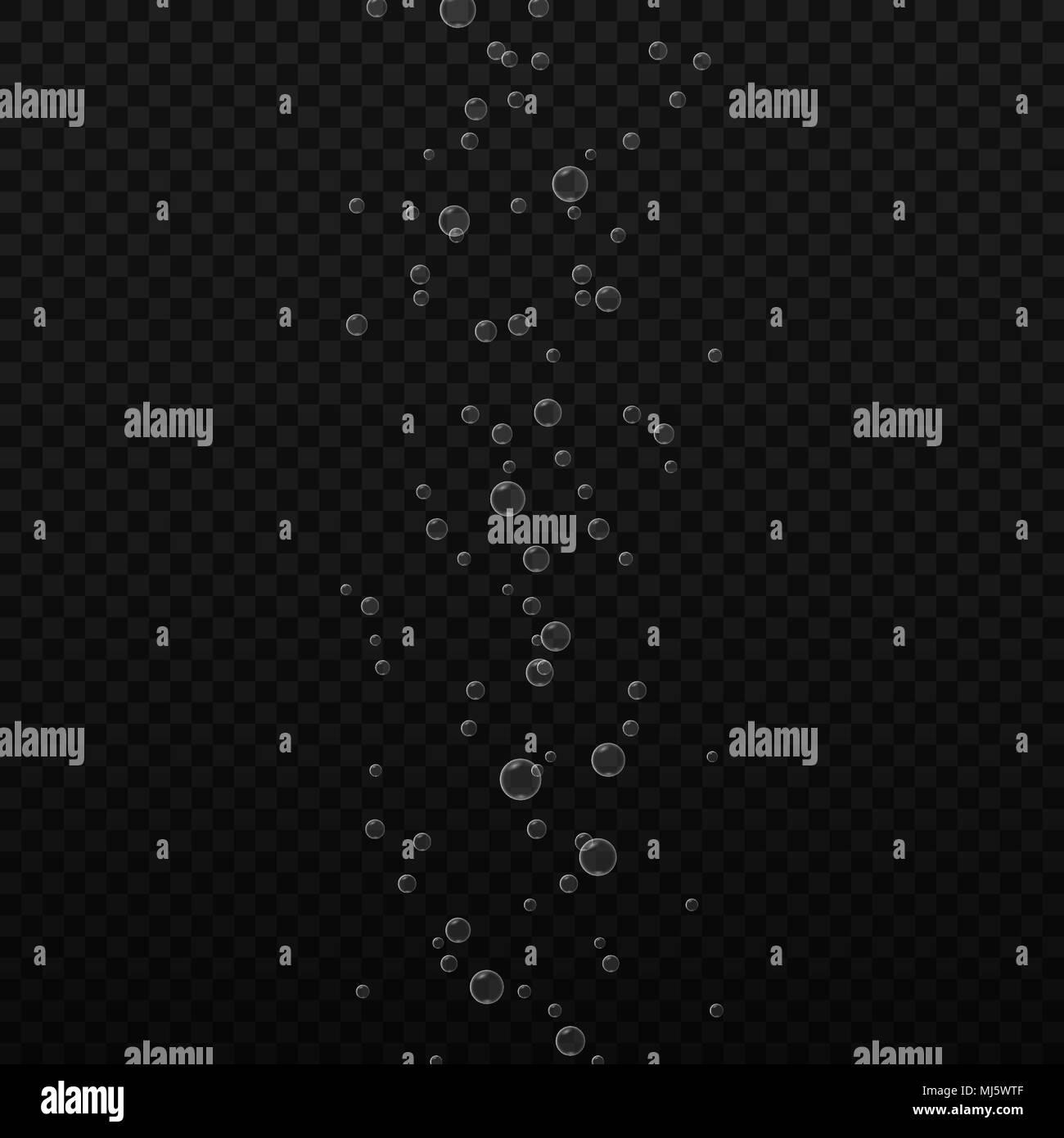 Champagne bubbles fizzy sparkles Stock Vector Images - Alamy
