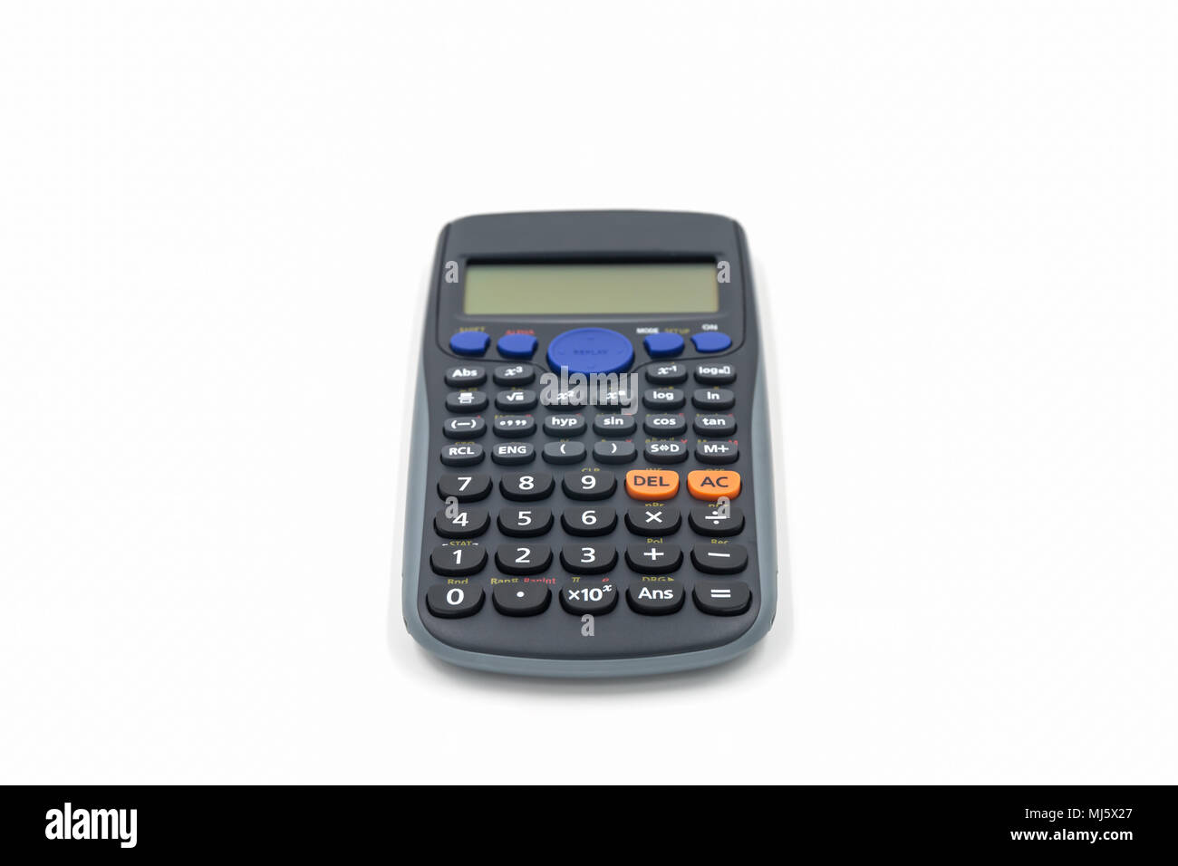 Scientific calculator on the white background Stock Photo - Alamy