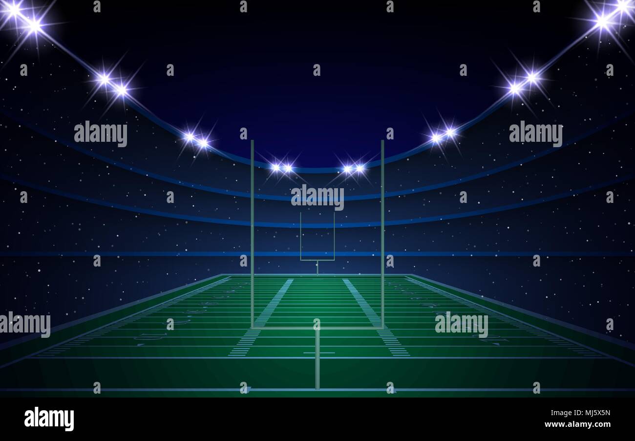 Football Stadium Light Vector
