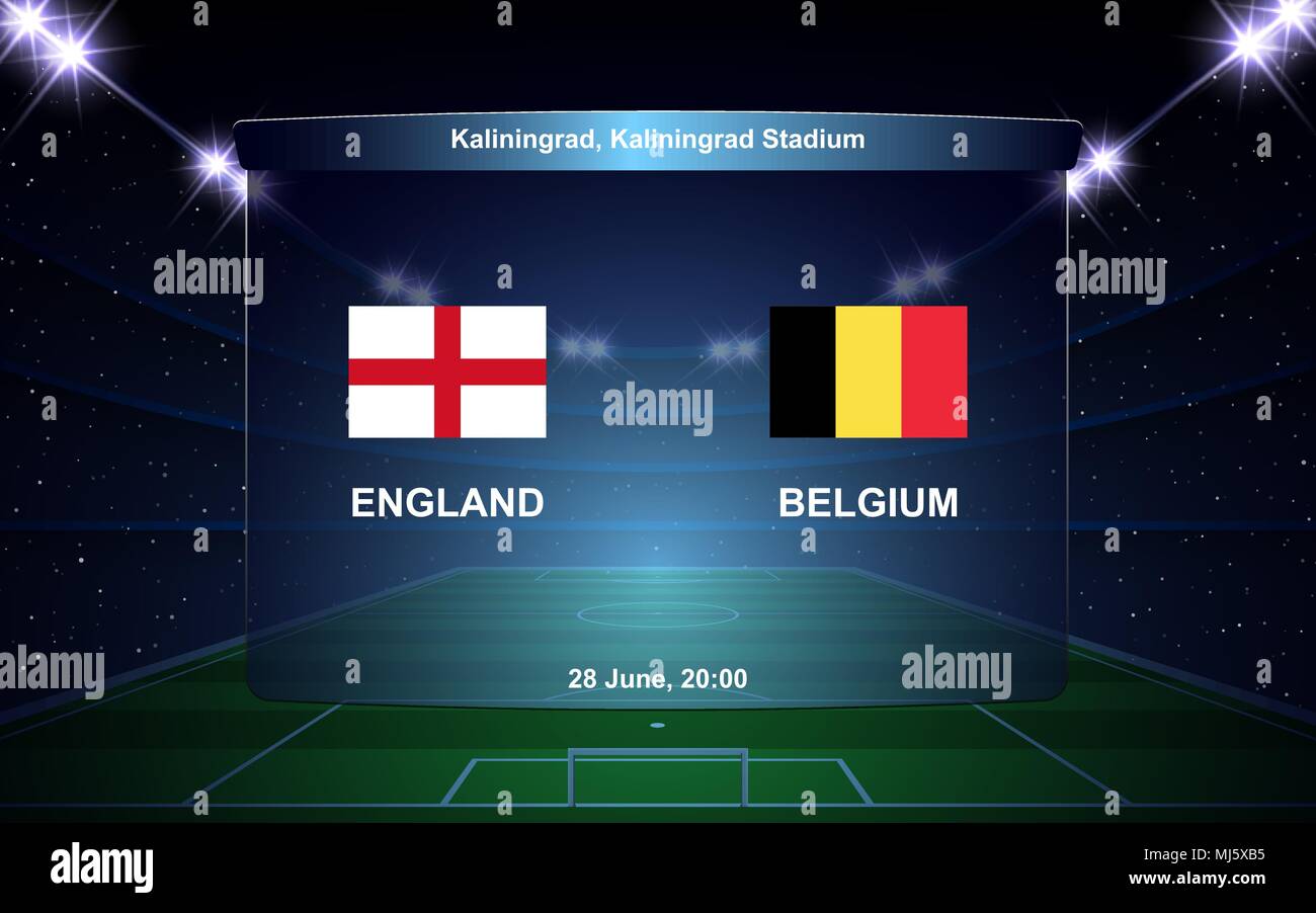 English Football Scoreboard