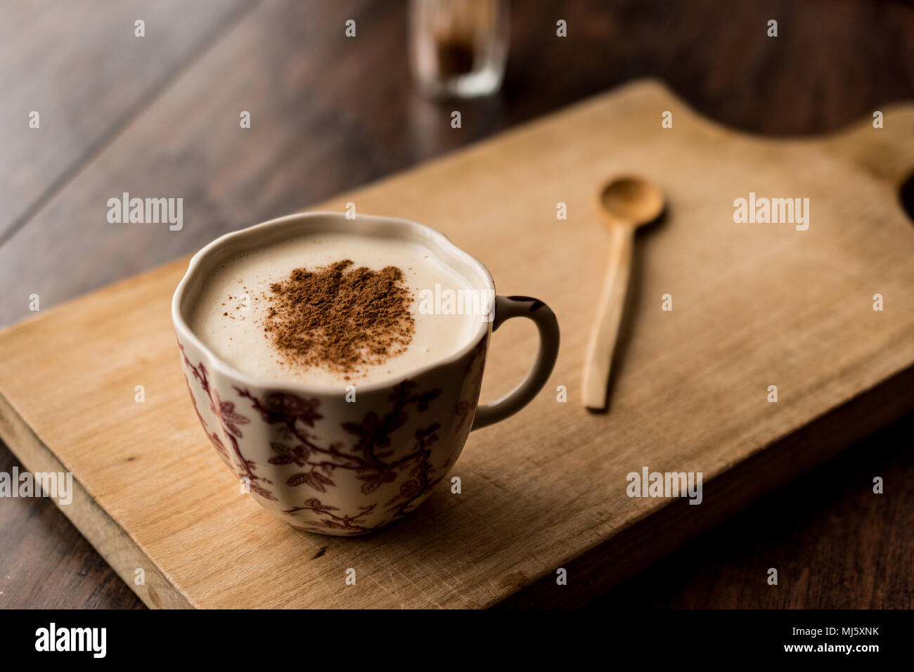 Salep is a flour made from the tubers of the orchid genus Orchis ...